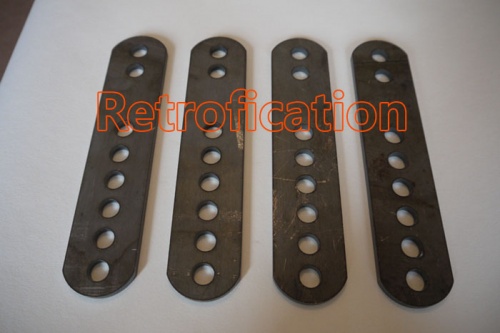 VW Caddy MK1 Pickup Adjustable & Extended Rear Spring Shackles | eBay UK